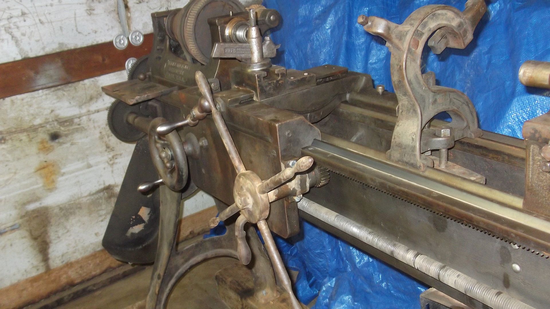 Turn of the Century Ames Lathe, Chicopee, Mass | Antique Tractors Forum